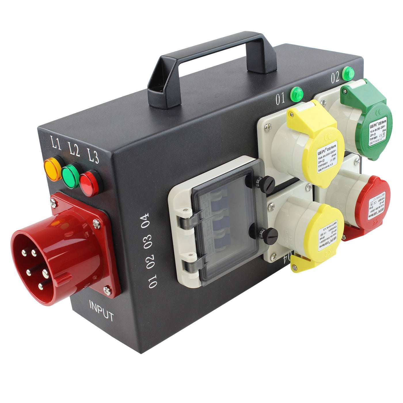 Blastking VPB-110 1 In 4 Out Distribution Box with Camlock Fittings ...
